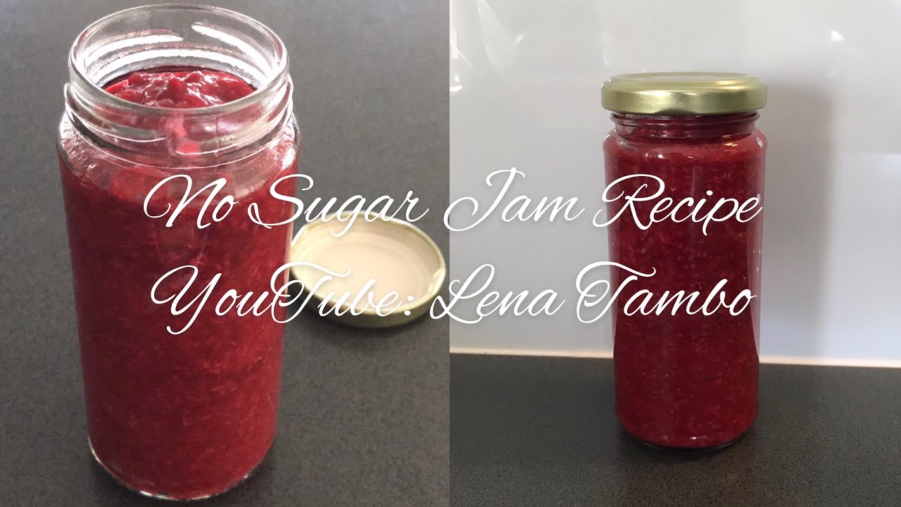 Vid#54 No Sugar Jam Recipe 😋 | Resep Selai Raspberry sehat tanpa gula ...