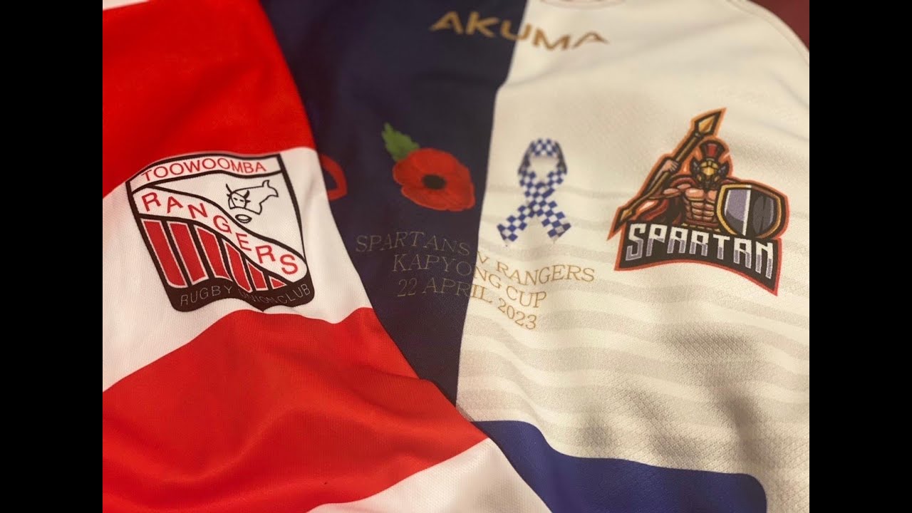 RASIGS Spartans v Toowoomba Rangers RUFC - Kapyong Cup 2023 - YouTube