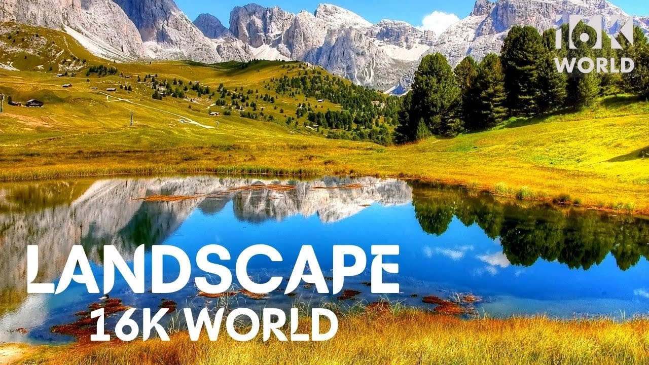 Amazing Landscapes Waterfall Lake In 16K Ultra HD Video | 16kworld ...