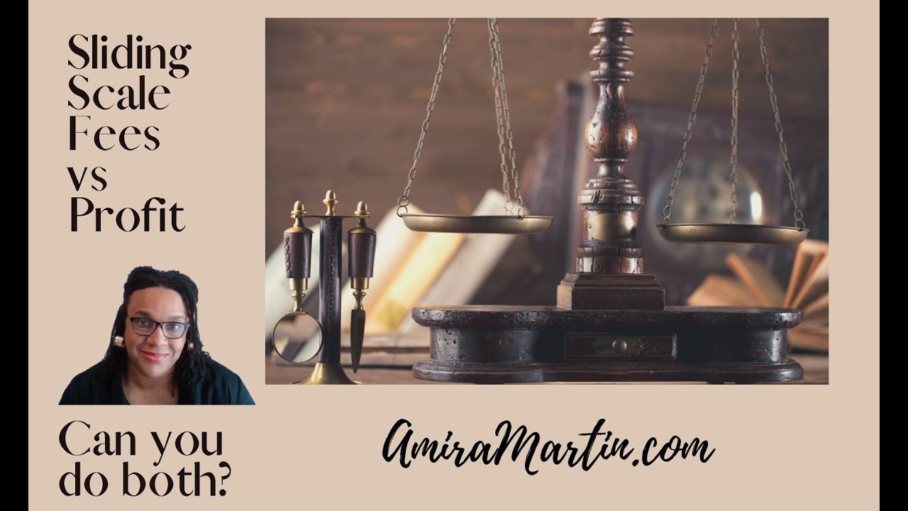 How can a therapist use a sliding scale? - YouTube