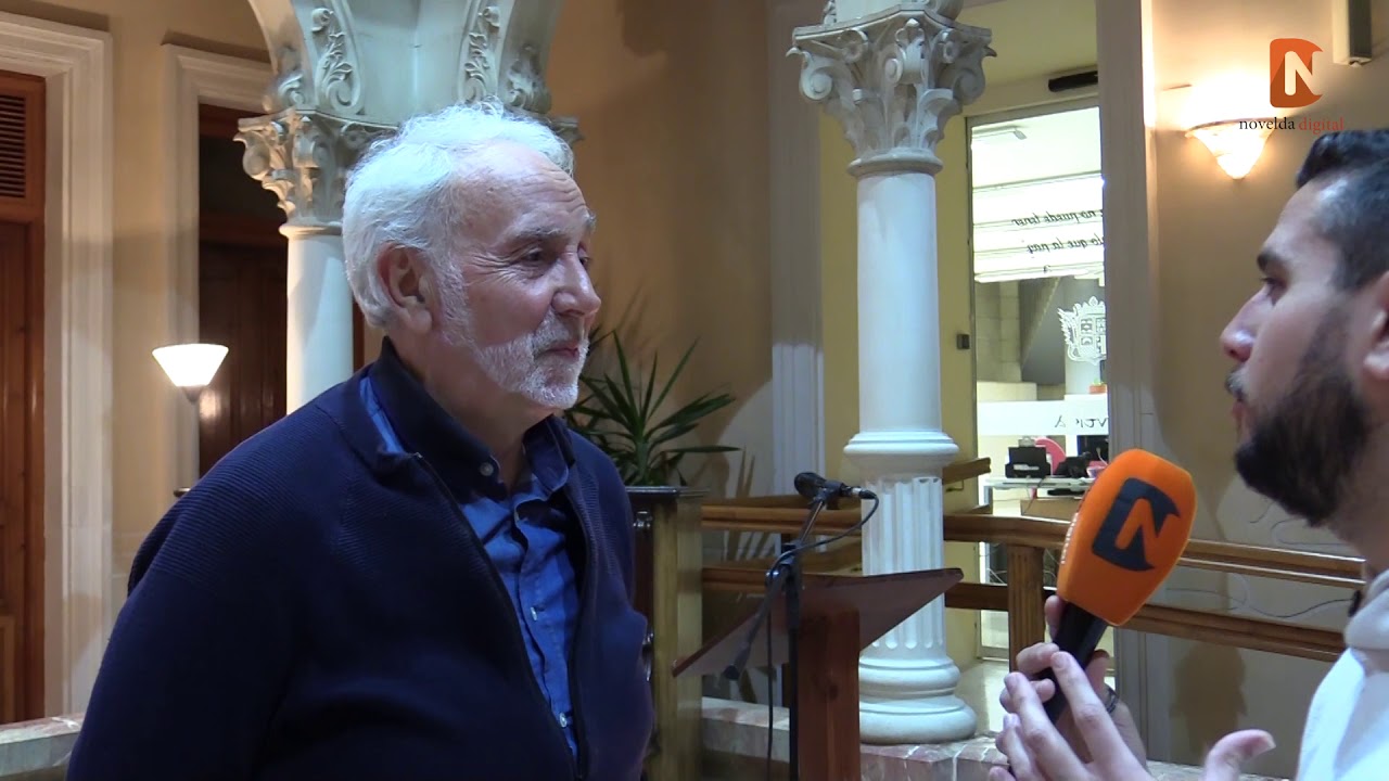 Pepe Calvo presenta en Novelda su novela “Imagina mi alma” - YouTube