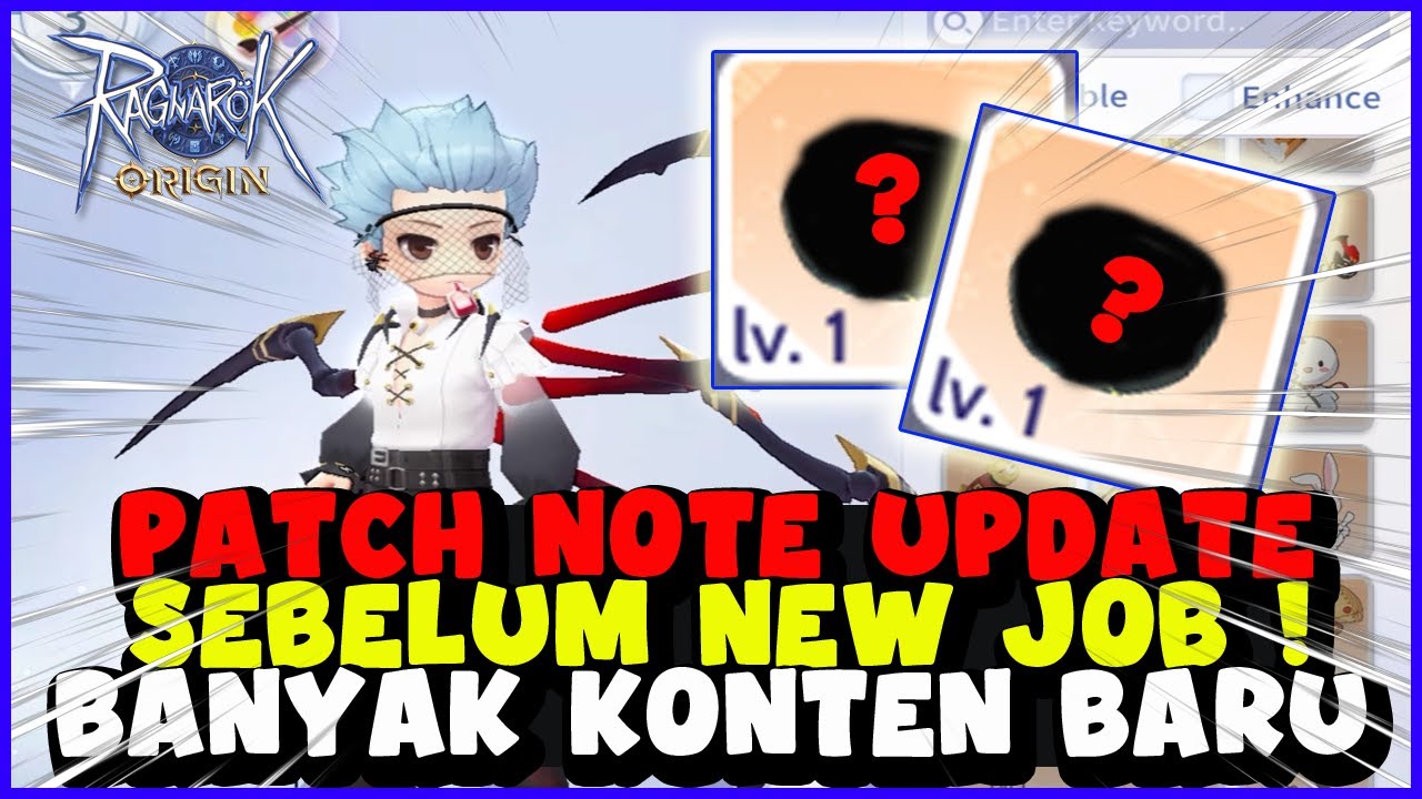 New Patch Note 8/2 - New Gacha Fashion,New Sigil,New Event !! Ragnarok ...