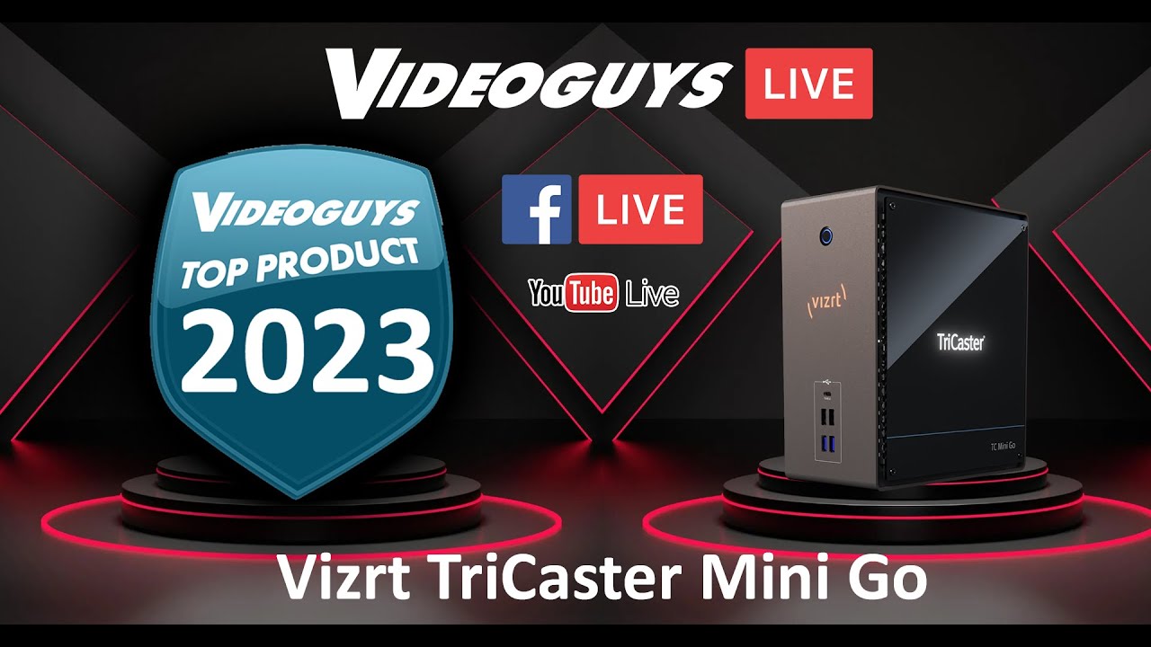 Videoguys Top Products of 2023: Vizrt TriCaster Mini Go - YouTube