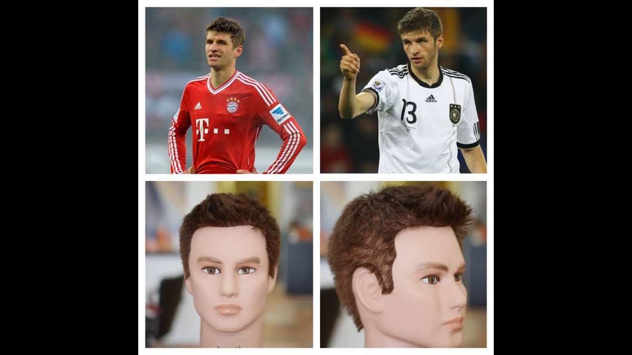 Thomas Muller World Cup Haircut Tutorial - TheSalonGuy - YouTube