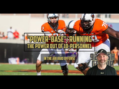 Power Base: Running Power-O out of 10 personnel in the Air Raid Offense ...