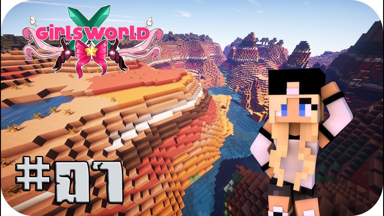 Exploración extrema! - Girl's World Ep 07 Minecraft - YouTube