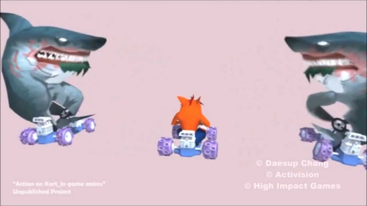 Crash Team Racing 2010 Animations By Daesup Chang - YouTube