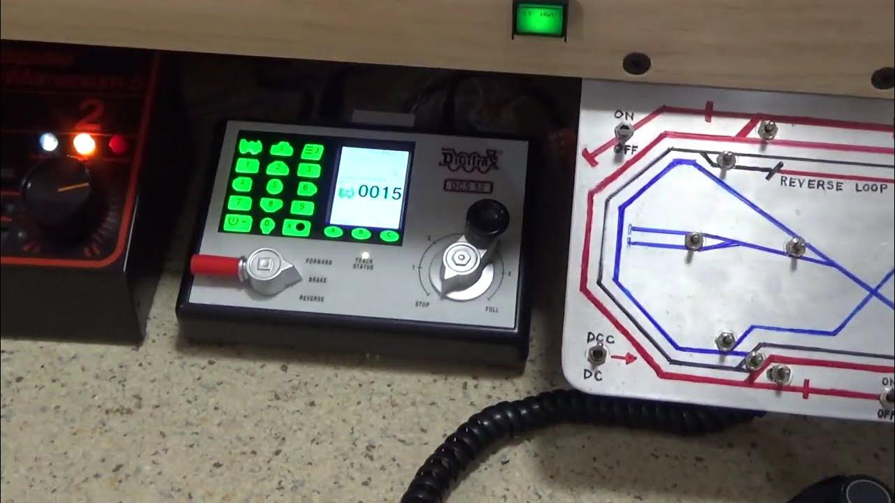 Control Panel & JMRI Programming Center Complete - YouTube