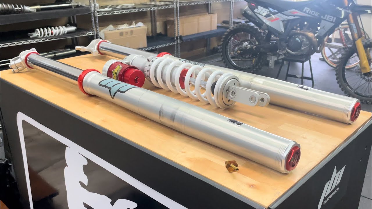 2022 GasGas MC250F - WP XACT 6500 Kit and WP Shock Revalve - YouTube