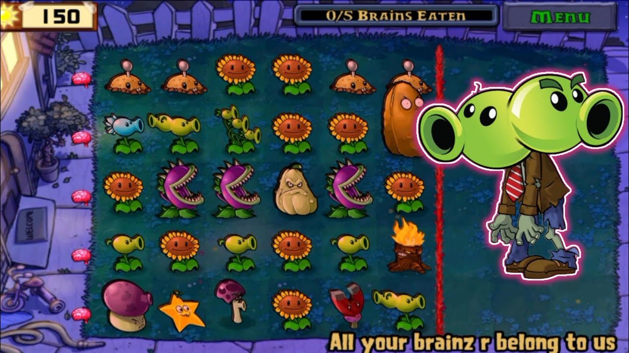 Pvz Strategies || Puzzle : I, Zombie Gameplay || All your brainz r ...