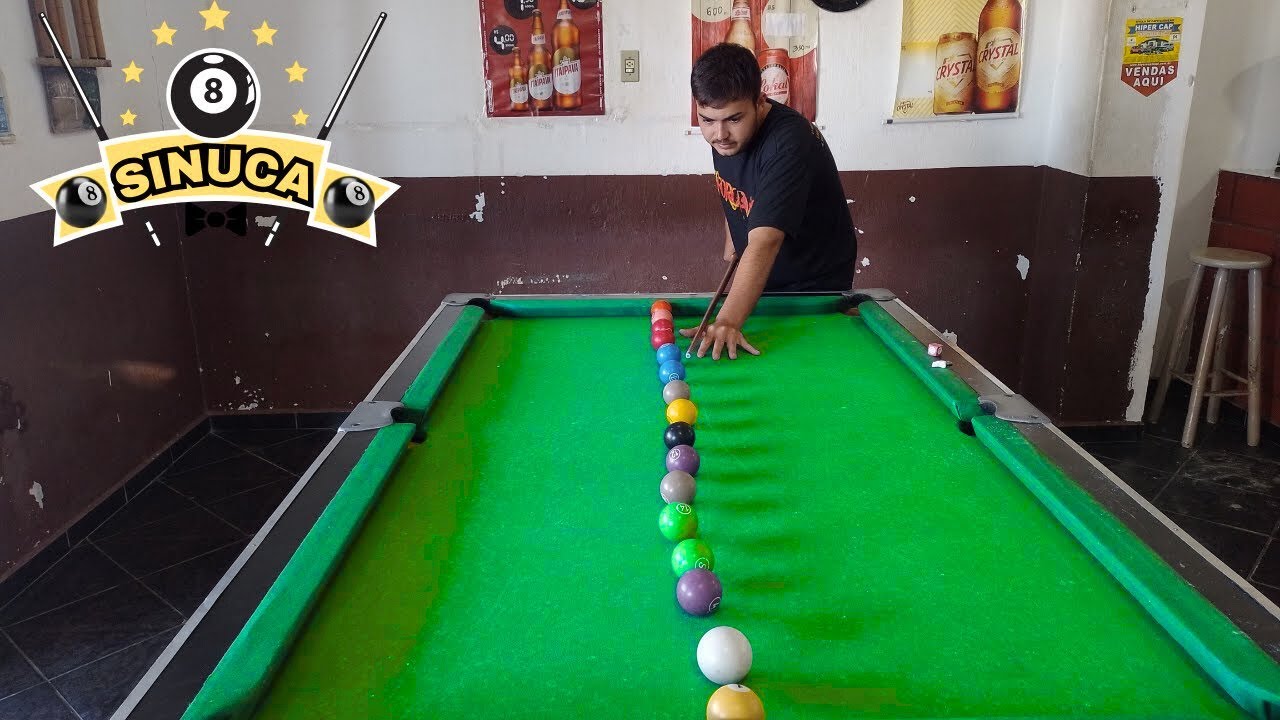 Jogando Sinuca Youtube
