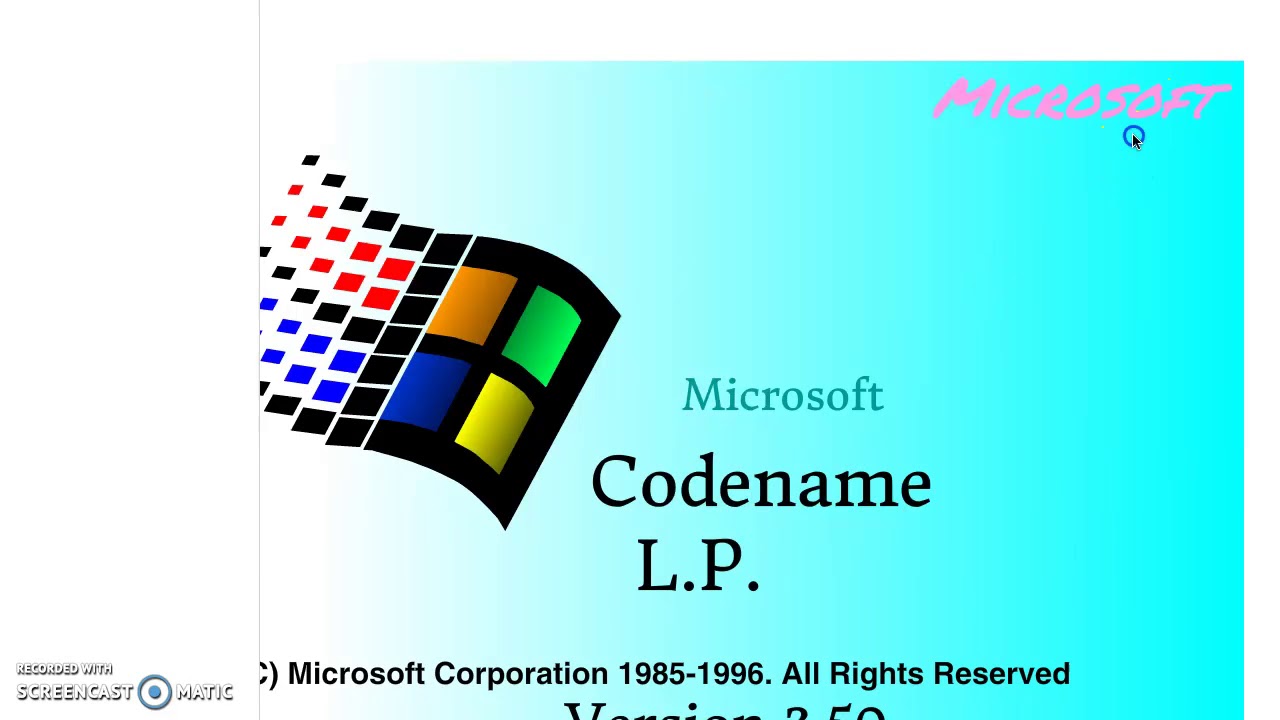 Windows LP History Part 1 - YouTube