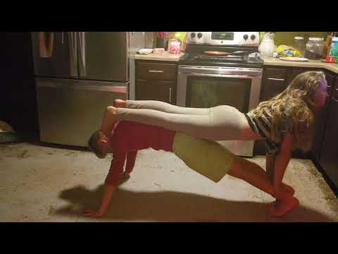 Me and my brother did a #yoga #challenge
