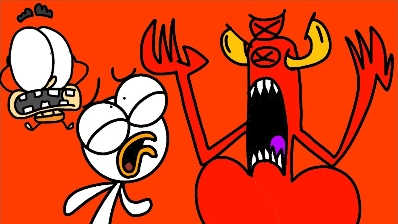 Draw Duck Duck Smile Cartoon & The Hank Hanky Show The dragon monster ...