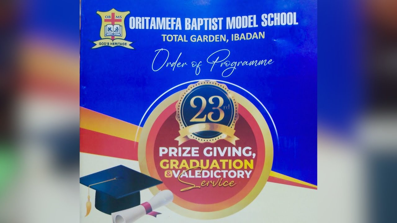 OBMS VALEDICTORY SERVICE TOTAL GARDEN - YouTube
