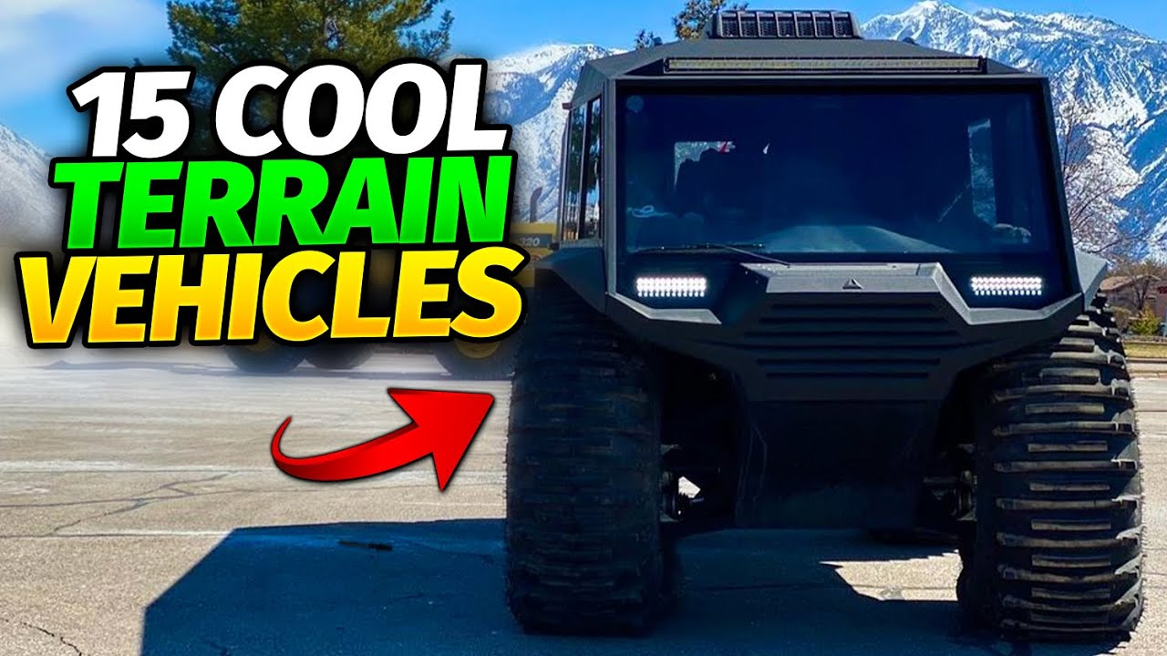 15 COOL ALL-TERRAIN VEHICLES THAT HAVE REACHED A NEW LEVEL - YouTube