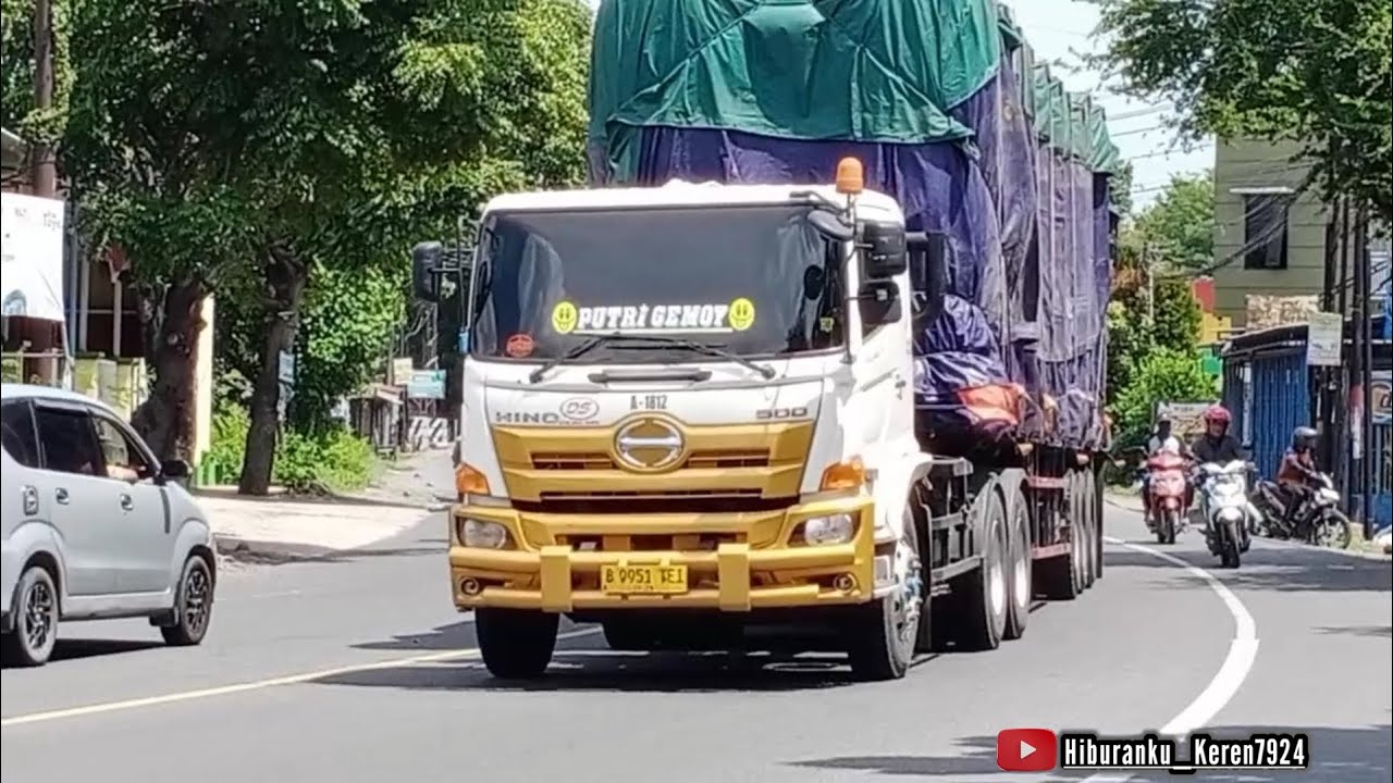 GAGAH !!!!!!TRAILER HINO 350 TH,TRUK KONTAINER,TRUK CARIR,TRUK TRAILER ...