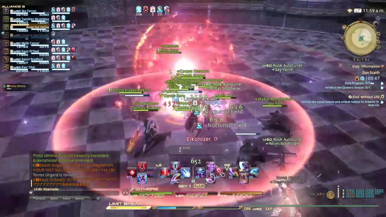 Final Fantasy XIV Proto Ultima Supernova clutch win - YouTube