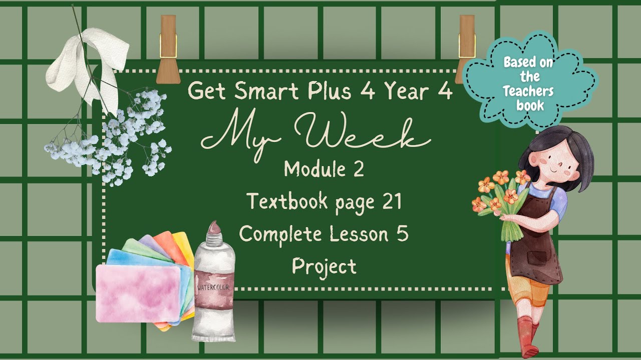 GET SMART PLUS 4 YEAR 4 | TEXTBOOK PAGE 21 | MODULE 2 FREE TIME ...