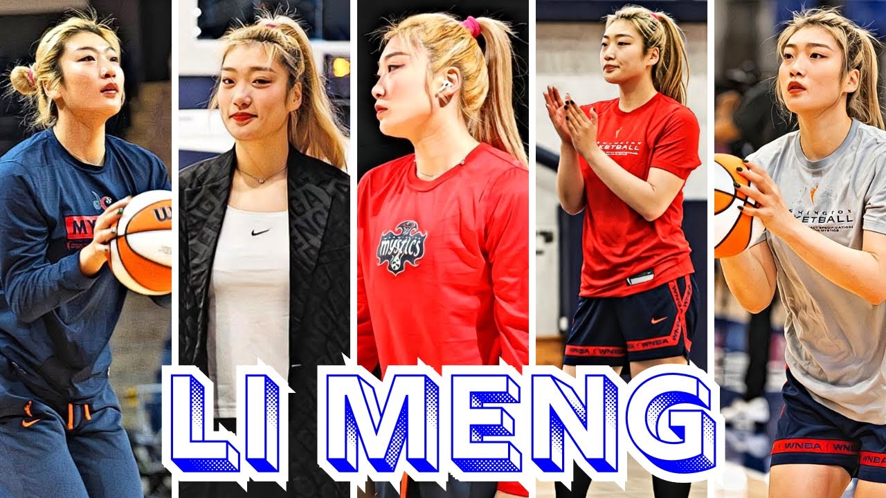 LI MENG Exit Interview | Washington Mystics | WNBA 2023【李梦赛季结束后接受媒体采访 ...
