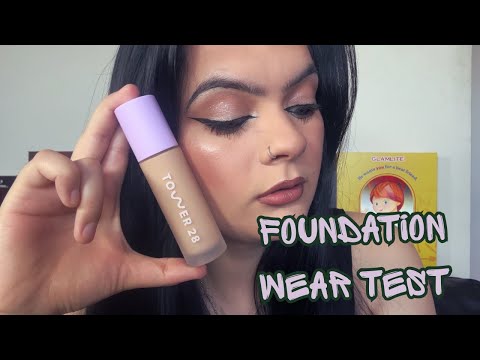 Tower 28 Swipe Serum Foundation Review & Wear Test 