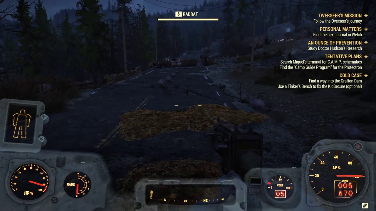 Fallout 76 - Radrat army - YouTube