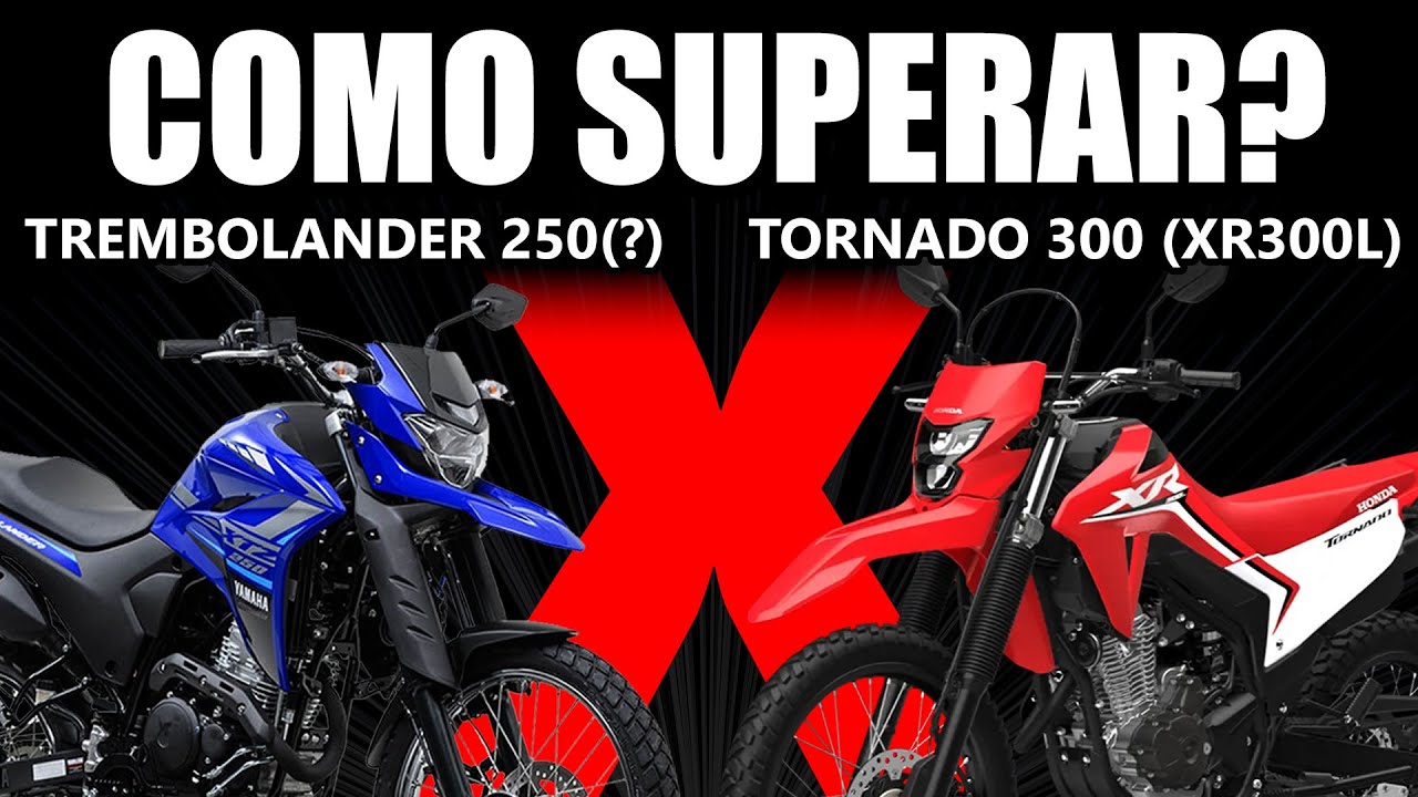 Nova Yamaha Lander irá superar a Honda Tornado 300 [XL300 L] - YouTube