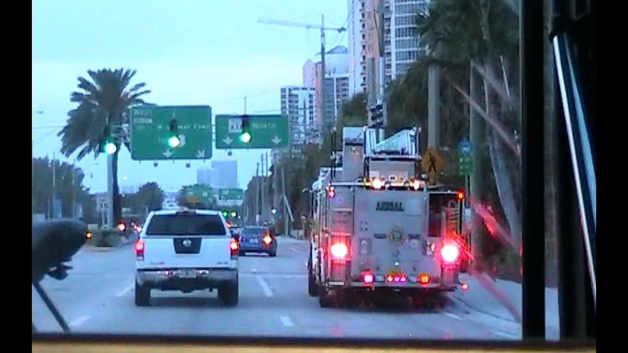 Miami Dade Fire Rescue Aerial and Rescue on scene [FL | 8/31/2012 ...