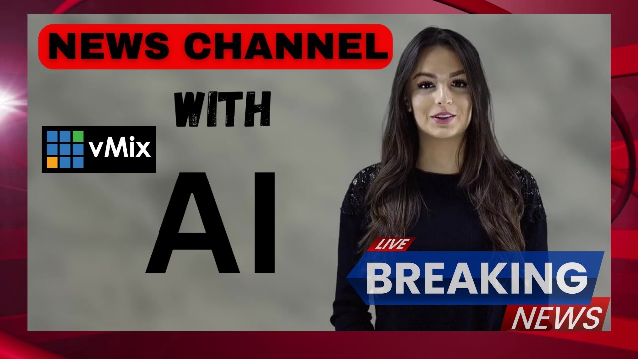 How To Create A News Channel With AI || AI News Video Generator || vMix AI News Video Generator ...
