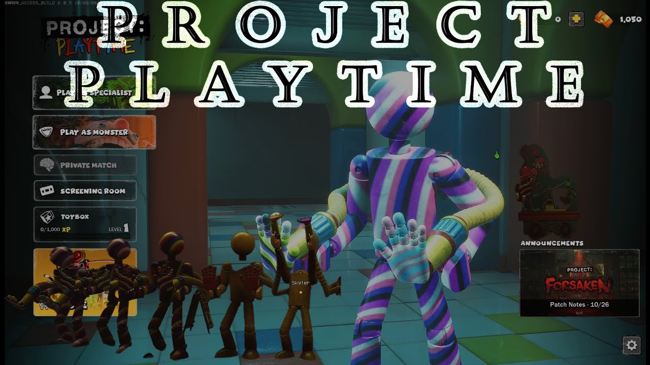 Сомнительно но играть можно БЕСПЛАТНОЕ В СТИМ Project Playtime
