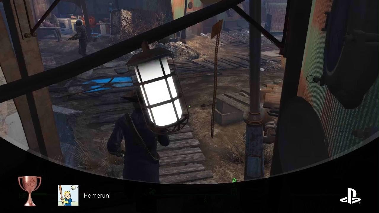 Fallout 4 Homerun! Trophy - YouTube