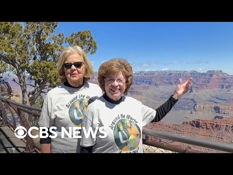 Longtime friends travel the world in 80 days at age 81