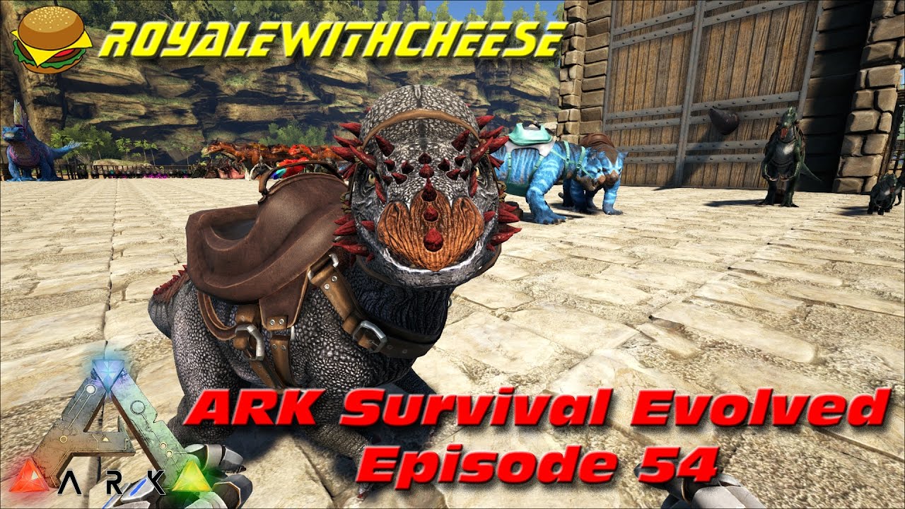 ARK Survival Evolved E54 Pachys and Argys! - YouTube