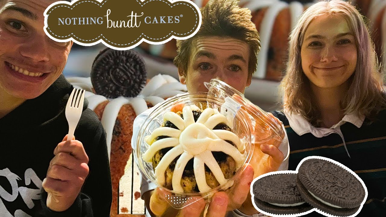 MORE OREOS!!! New Oreo Cookies AND CREAM Bundt Cake From Nothin Bundt ...