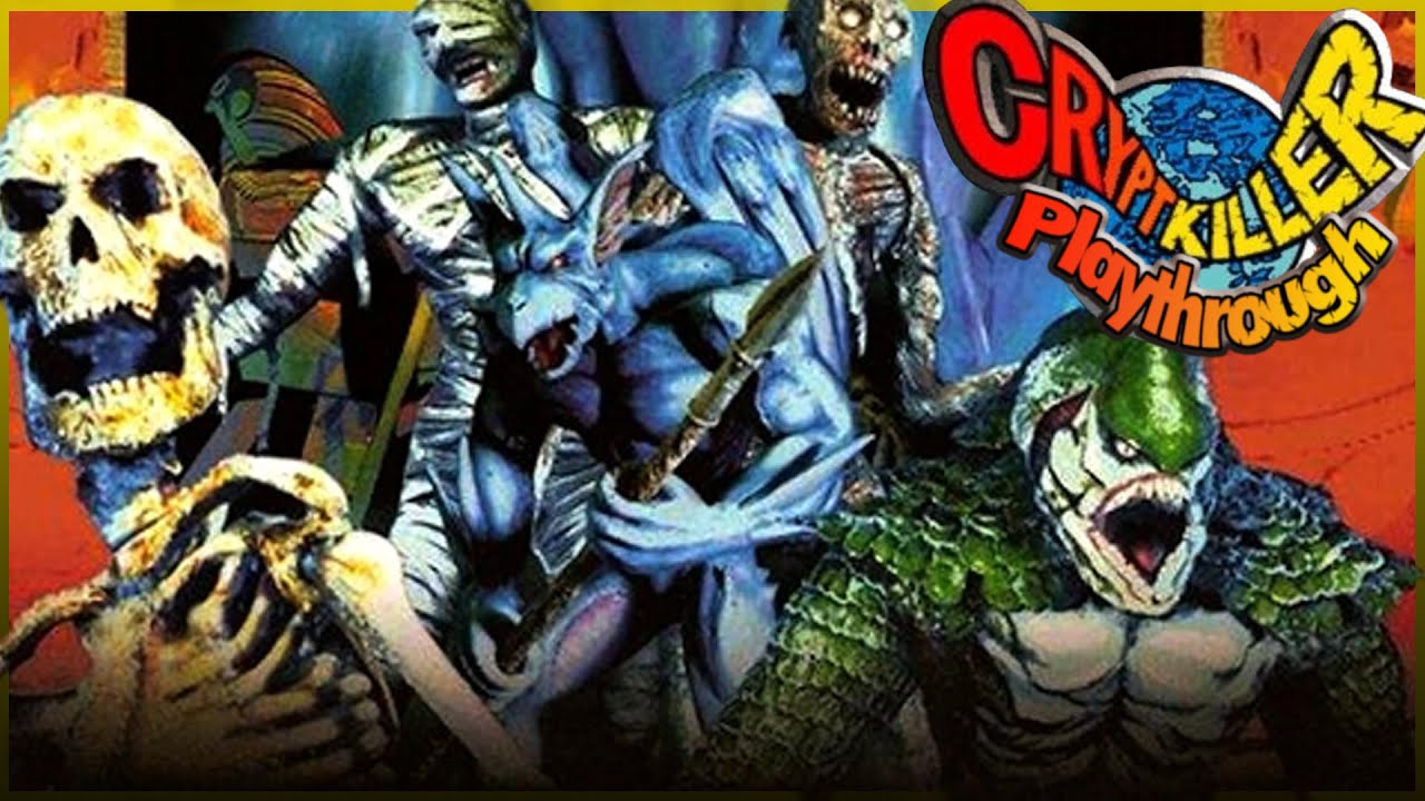 Crypt Killer (Arcade) - Solo Playthrough - No Commentary - YouTube