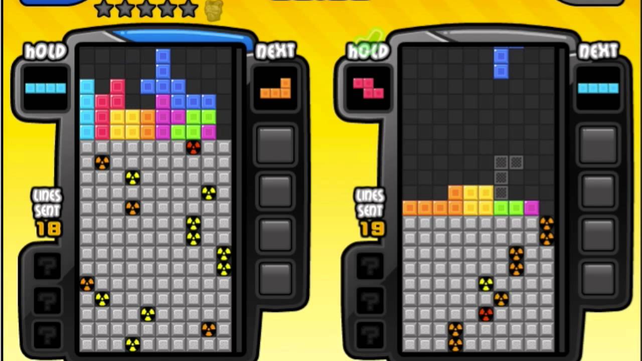Tetris Battle 2P - YouTube