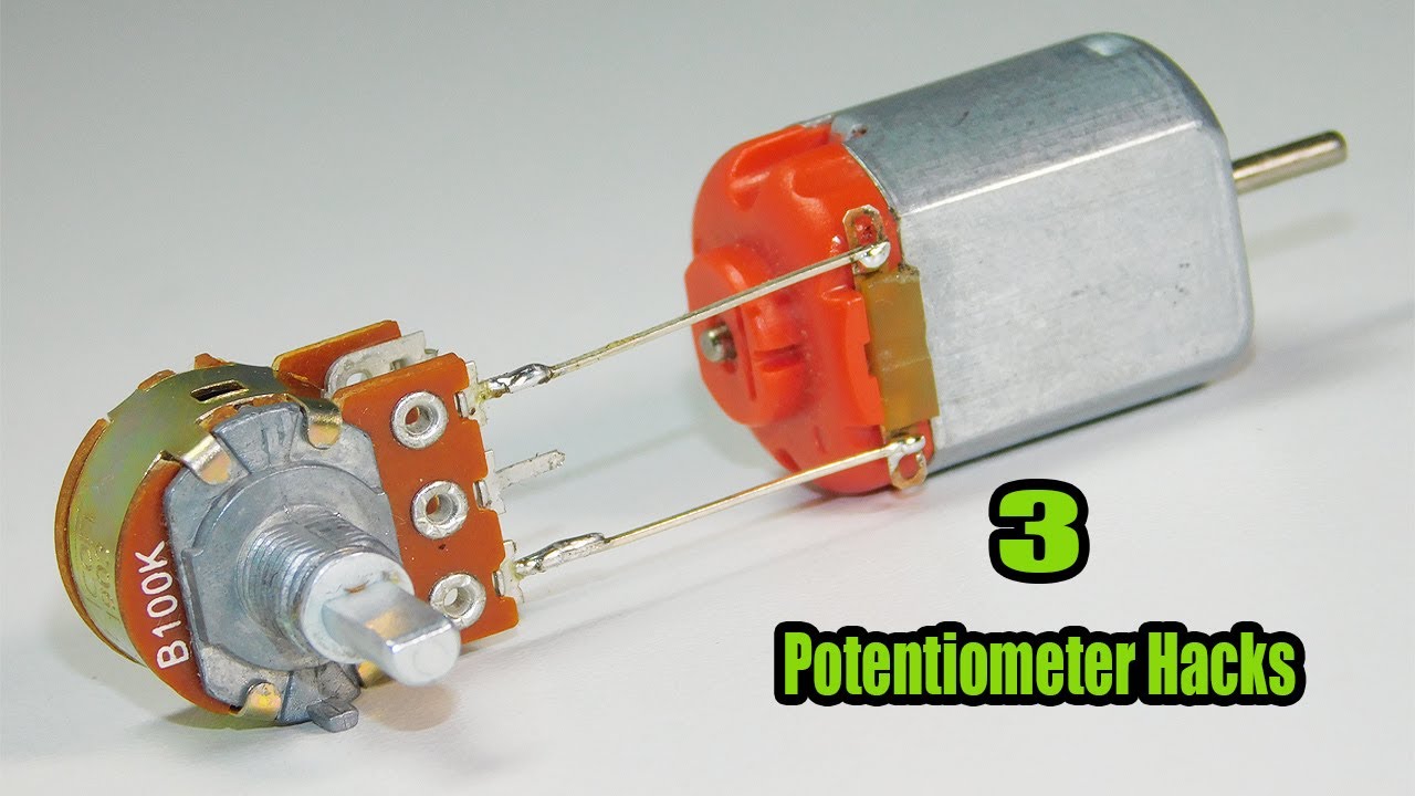 3 Awesome Life Hacks With Potentiometer - YouTube