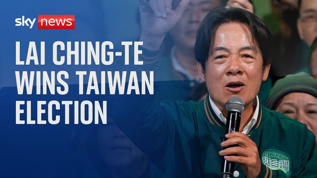 Taiwan election: Candidate who champions autonomy from China wins ...