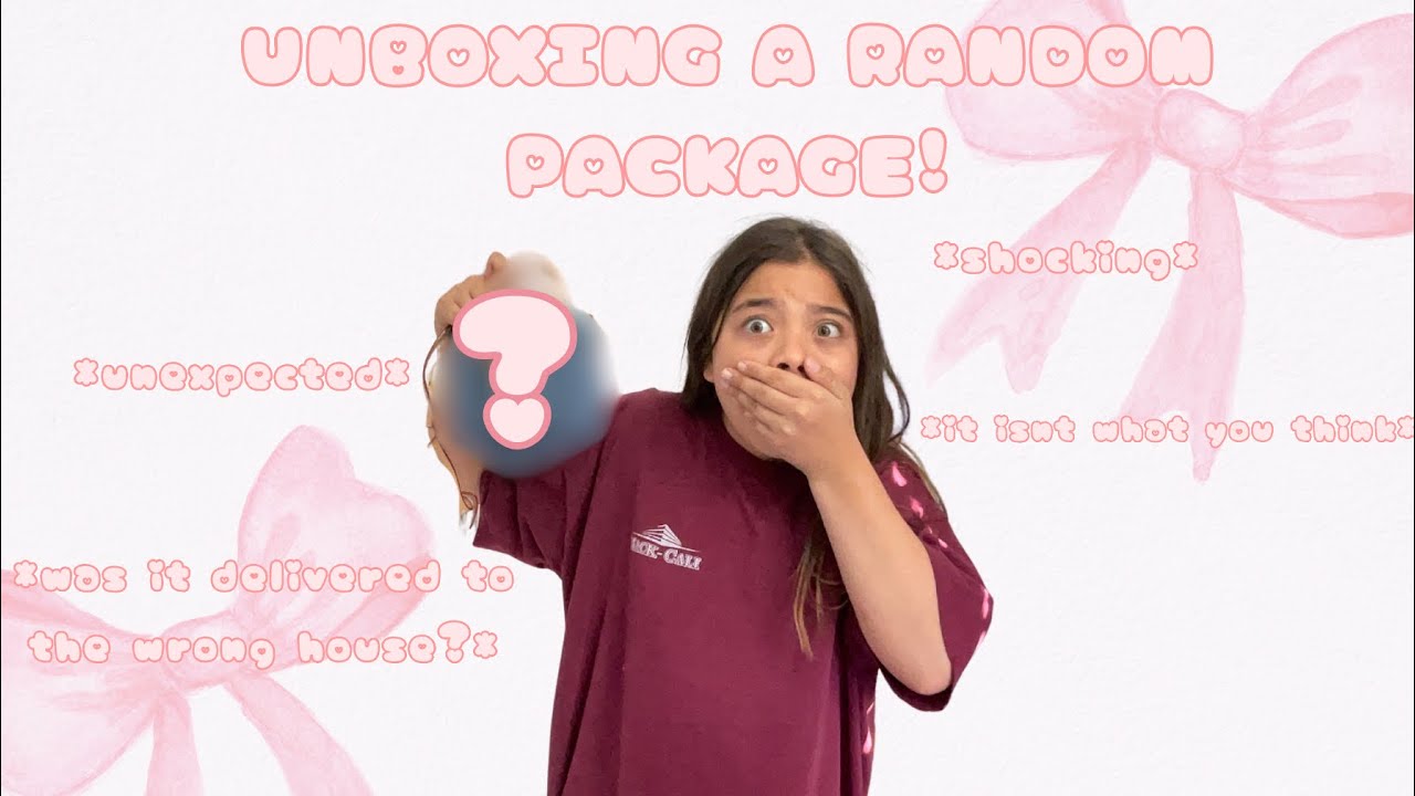 UNBOXING A RANDOM PACKAGE! - YouTube
