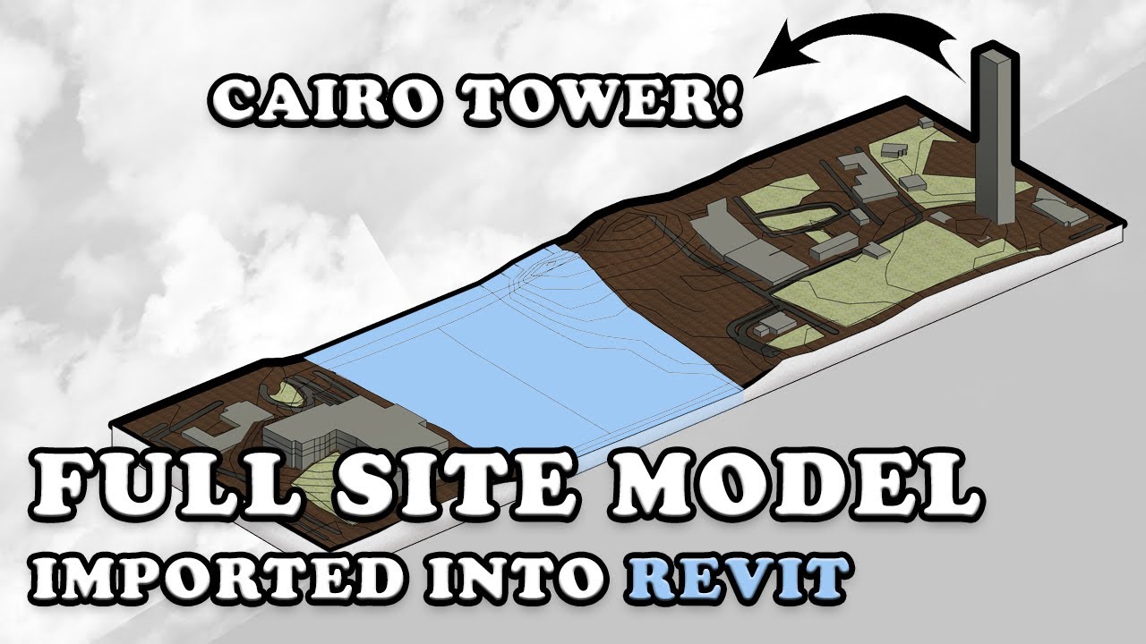 استيراد الموقع إلى ريفيت بالكادمابر | CADMapper for Revit - YouTube