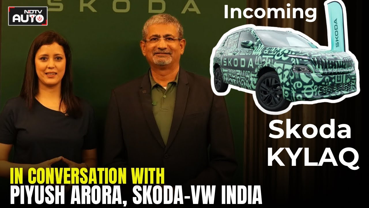 Skoda Kylaq Set For Launch | Interview With Piyush Arora | NDTV Auto - YouTube