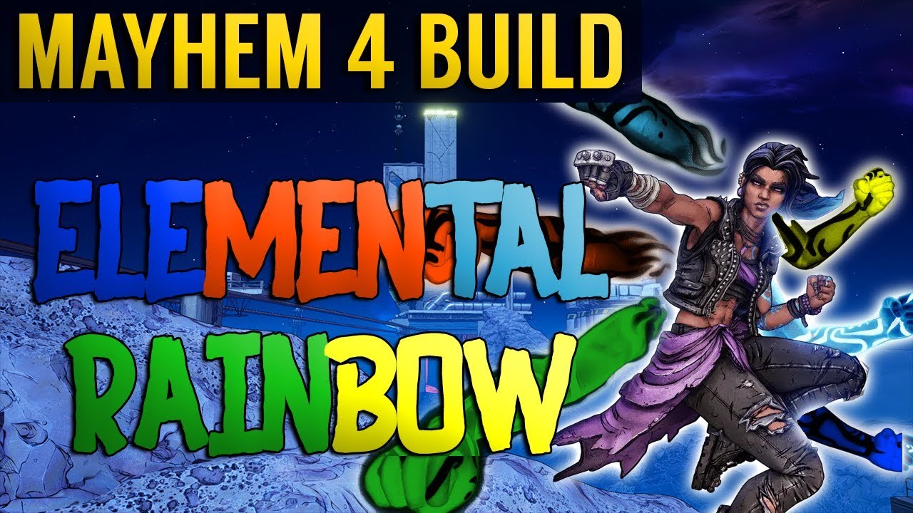 Borderlands 3 MOST OP AMARA BUILD! ALL 5 Elements IN EVERY SHOT! Solo ...