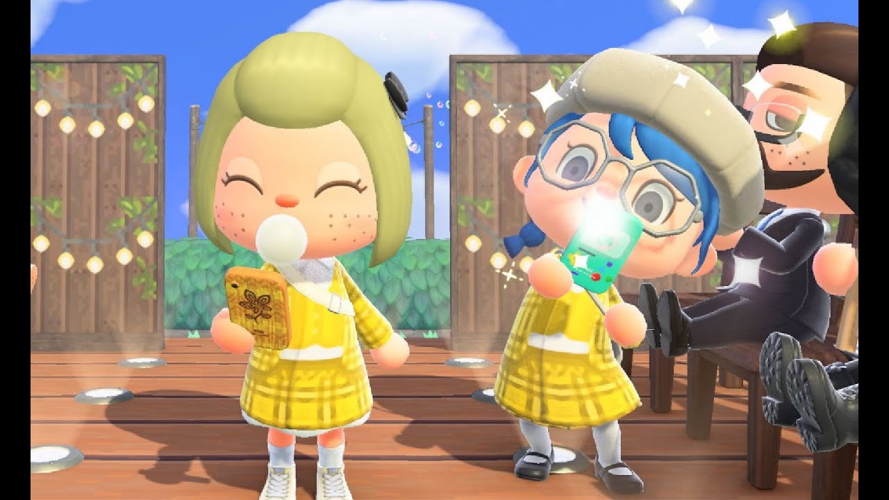 ACNH Fashion Show - Back to School! | Animal Crossing: New Horizons ...