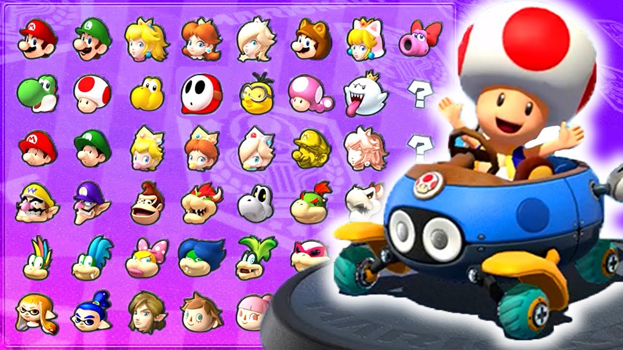 Mario Kart 8 Deluxe - 200cc TriForce Cup (Toad Gameplay) - YouTube