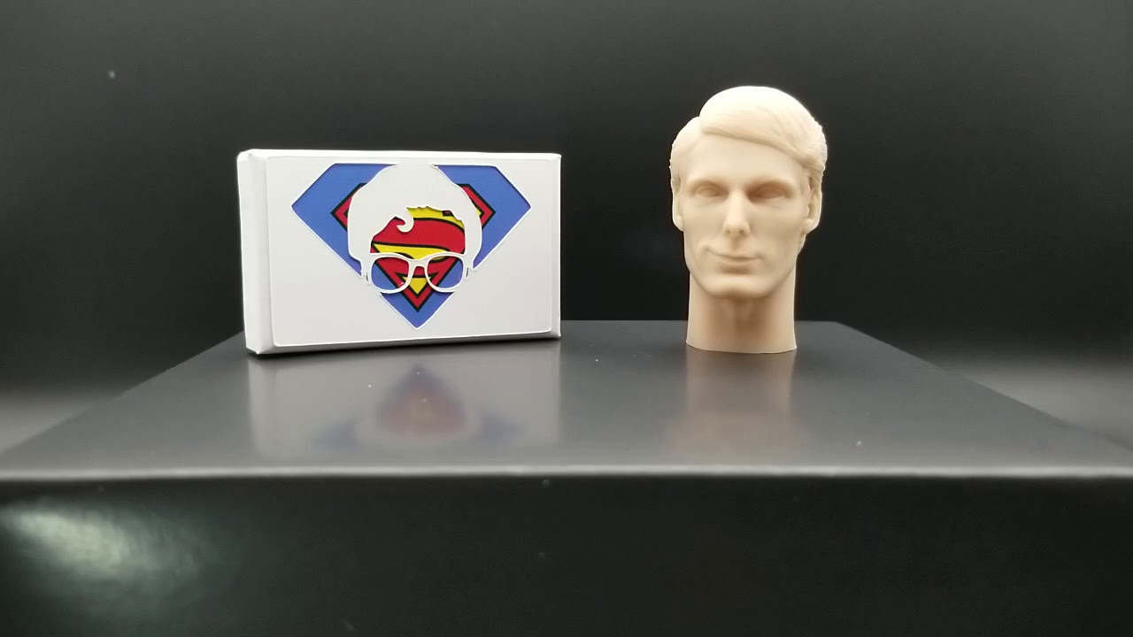 Custom Christopher Reeve Clark Kent glasses in 1/6 scale. - YouTube