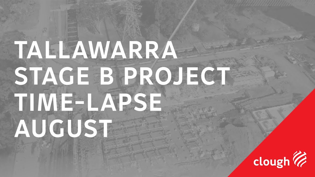 Tallawarra Stage B Project | August 2022 Time-lapse - YouTube