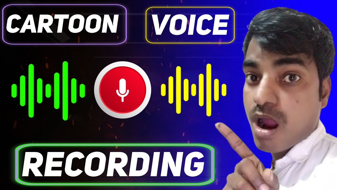 cartoon voice recording app || cartoon voice record kaise kare ...