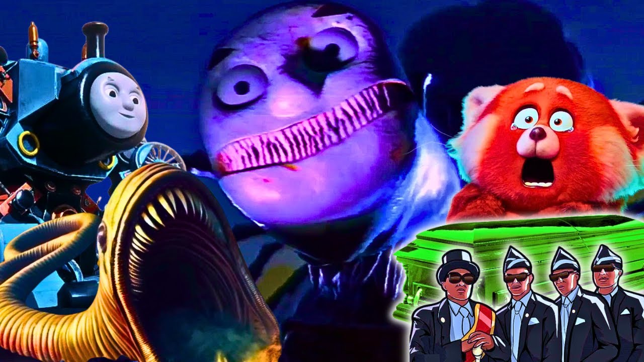 Skibidi Thomas Tank Engine, Erosion Worm, Cursed Thomas, Turning Red ...