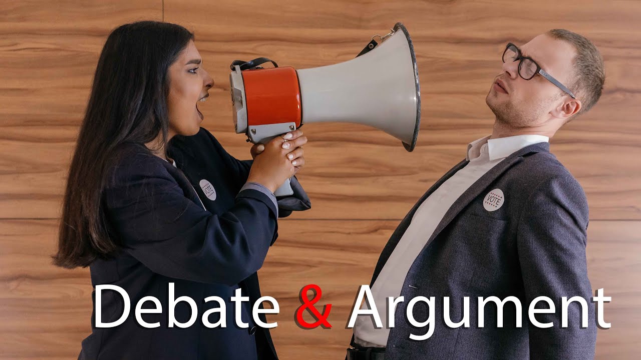 Debate and Argument in English - Real English conversation for ...