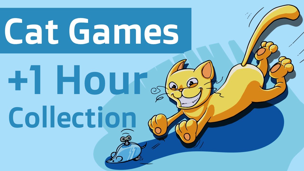 Cat Games on Screen | 1 Hour Collection - YouTube